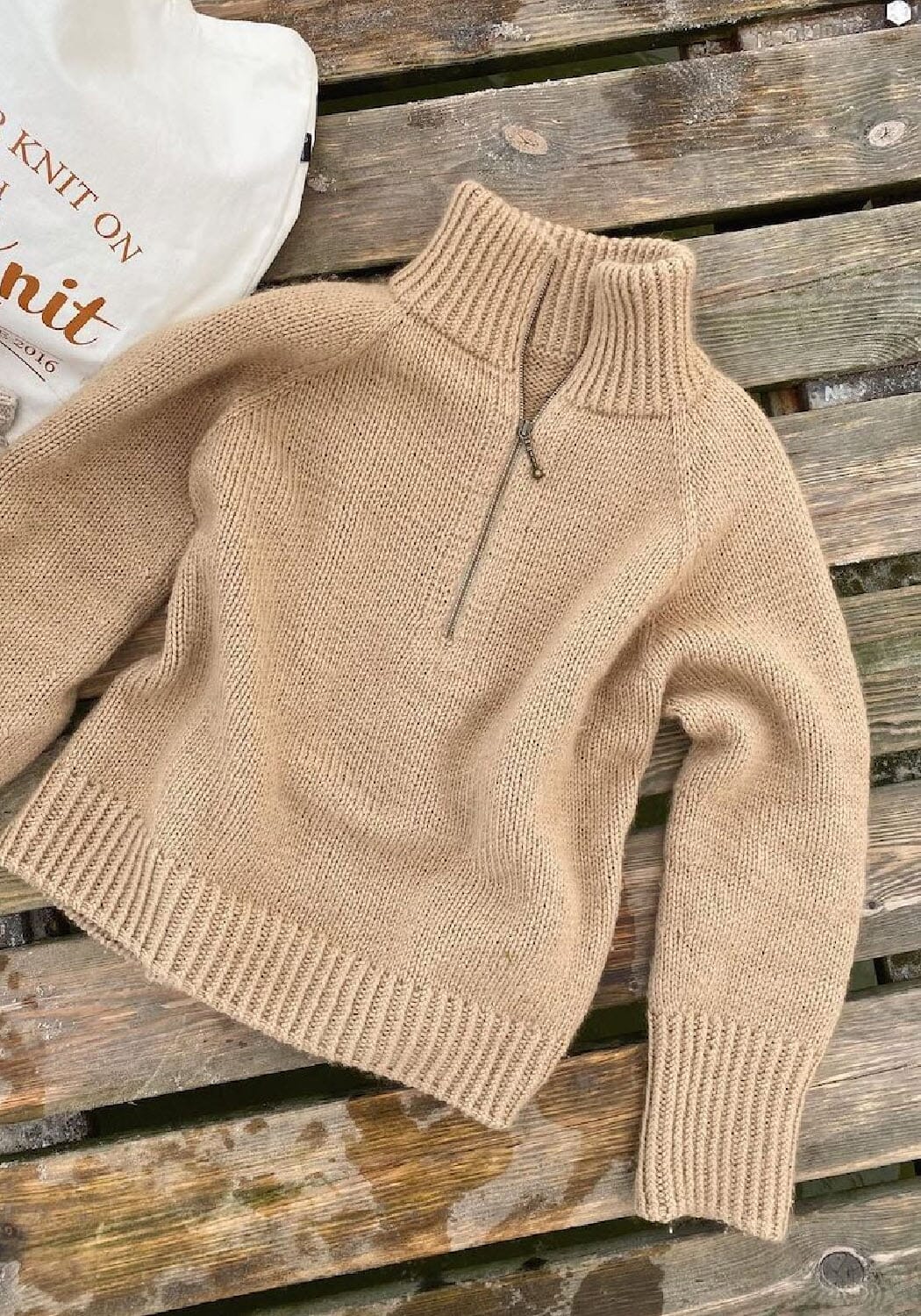 Zipper Sweater - Garnbutikken AS