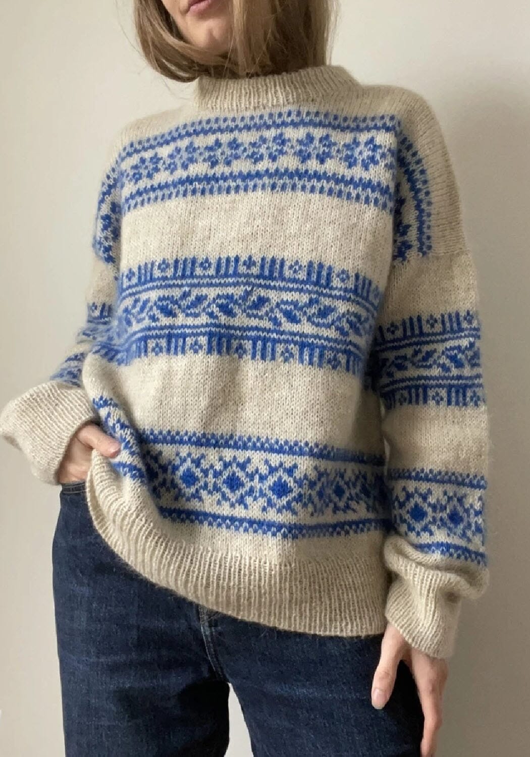 Porcelain sweater | Le Knit - Garnbutikken AS