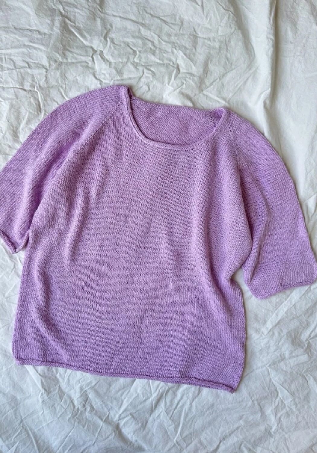 Cumulus Tee O-neck | Tynn Line - Garnbutikken AS